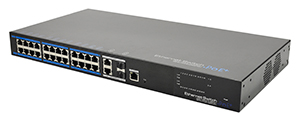 Управляемый коммутатор на 24 PoE порта Smartec STN-2410 с 2 SFP слотами ...